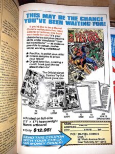 Official Marvel Comics Try-Out Book - Orgamesmic