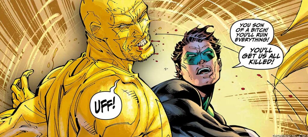 Batman Painted Himself Yellow - Orgamesmic