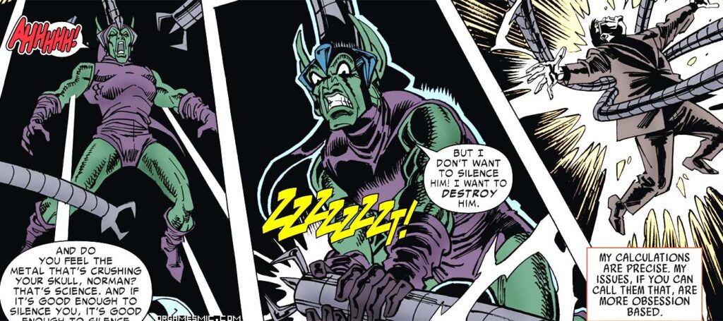 Doctor Octopus vs Green Goblin – Orgamesmic