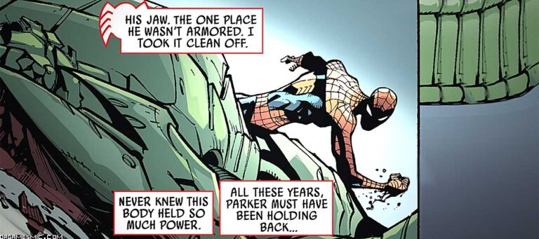 Spider-Man Punches Jaw Off Scorpion – Orgamesmic