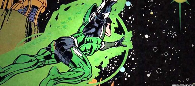 Hal Jordan Becomes Parallax by Destroying the Central Battery - Orgamesmic